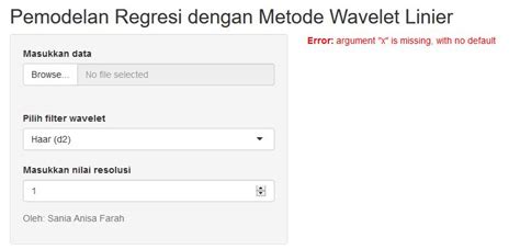 R Shiny Error Argument X Is Missing With No Default Stack Overflow