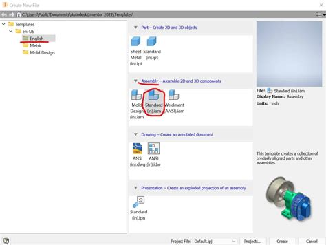 Autodesk Inventor Lesson The Presentation Panel Go Measure Me In D