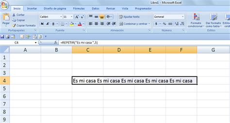 Función Repetir en Excel Funciones De Excel Excel Intermedio