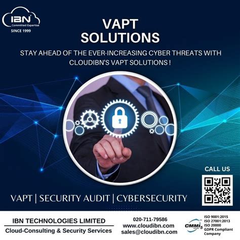 Vapt Cybersecurity Vulnerabilityassessment Penetrationtesting Cloudsecurity Cloudibn