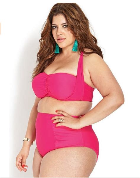Online Cheap L Xxxl Plus Size Swimwearbeachwearhigh Waist Swimwearbathing Suitswimsuit