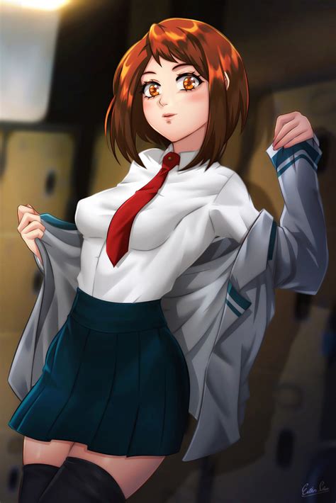 Ochaco Uraraka By Estra1515 On Deviantart