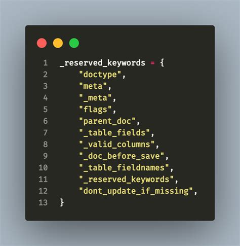 Fieldname Name Is Restricted Community Frappe Forum