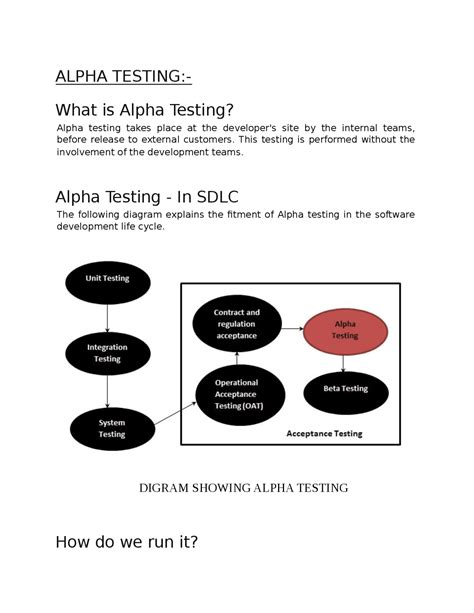 Software Testing And Methodolologies Docsity