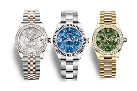 Spring Forward With The Rolex Datejust 31mm Floral Dials