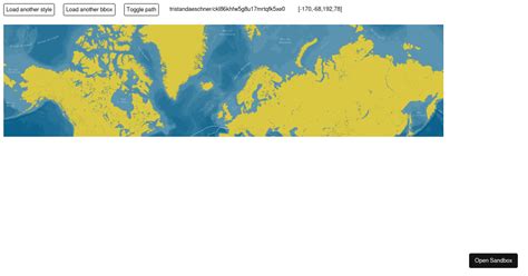 mapbox sphericalmercator examples codesandbox
