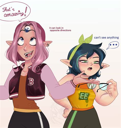 Boscha As Willow And Willow As Boscha By Carlaclaranica On Deviantart