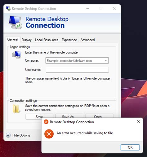 Remote Desktop Issue Microsoft Qanda