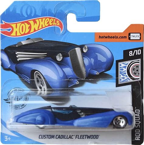 Amazon Hot Wheels Custom Cadillac Fleetwood Short Card Toys Games