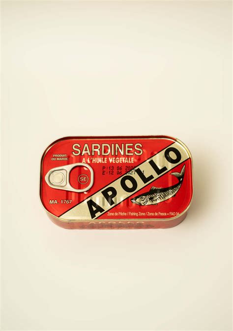 Apollo Sardines In Vegetable Oil 125g Zanduu