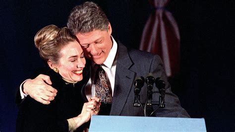 Hillary And Bill Clinton 90s