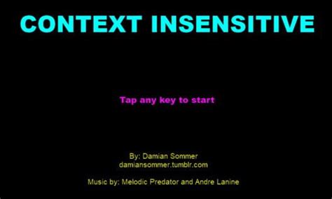context insensitive 2012