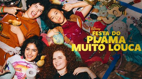 Festa Do Pijama Muito Louca Disney