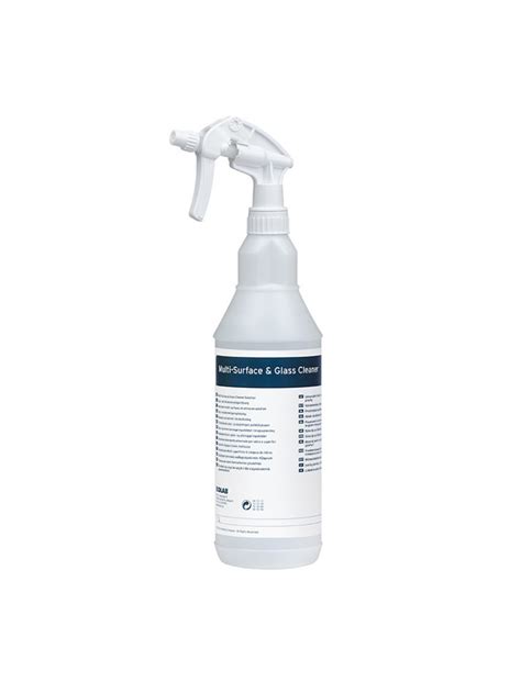 Ecolab Spraybottle Multi Surface And Glass Cleaner 3 X 1l