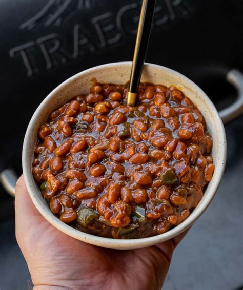 Traeger Smoked Baked Beans