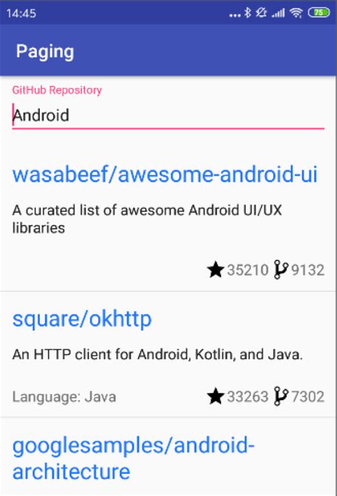 android paging lib codelab endian11 博客园