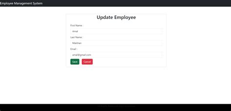 Github Idlakshanemployee Management System React Spring Boot Simple Crud Application