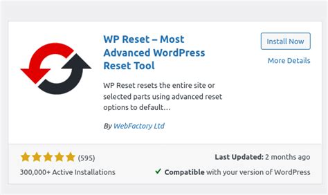 How To Easily Reset Wordpress Website Thememiles