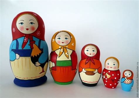 Матрешки ручной работы Компания Мир матрёшки Matryoshka Doll Kokeshi