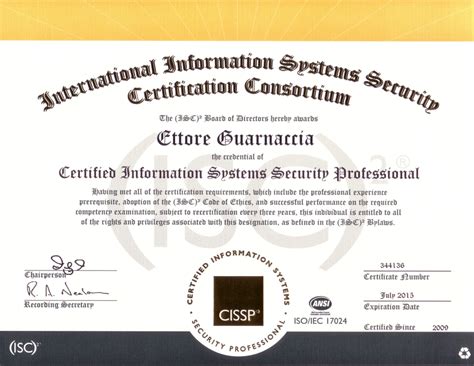 干货：网络安全人员必考证书有哪些？ Cisa Cise Csdn博客