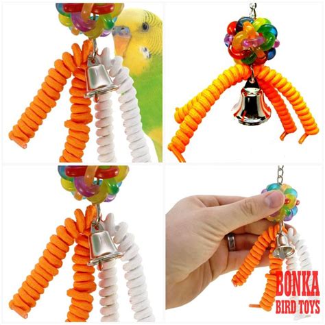 818 Wibbly Lace Small Toy From Bonka Bird Toys Bonka Bird Toys Bird