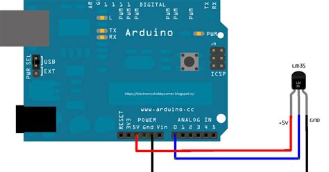 Met Lab Lm Temperature Sensor Interface With Arduino