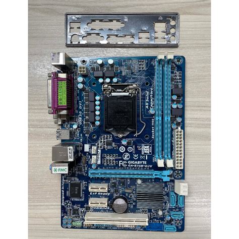 ⭐️【技嘉 Gigabyte Ga B75m D3v】⭐ 支援1155附檔板保固3個月 蝦皮購物