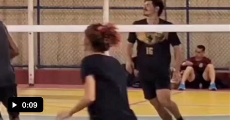 Spiking Balls Is Her Passion 9gag