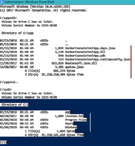 getting started with docker for windows containerize a c console app