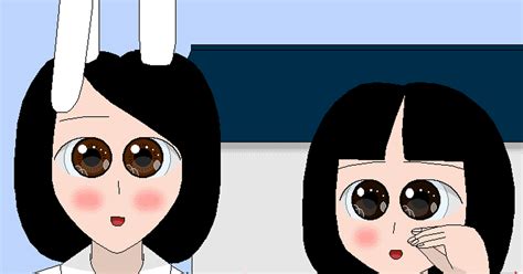 堀北真希うさぎ 四月末の朝の堀北真希うさぎと紀子ちゃん神崎紀子 しらぎくさいとのイラスト Pixiv