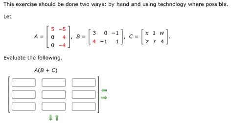 Solved This Exercise Should Be Done Two Ways By Hand And Chegg Com