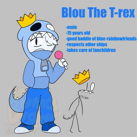 Blou The T Rex By Kumadraws334 On Deviantart