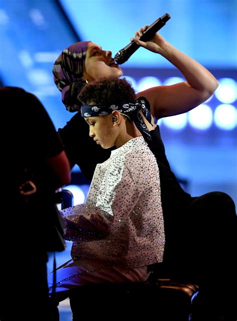 Alicia Keys Performs With Son 2019 IHeart Radio Music Awards PS