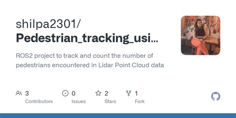 GitHub Shilpa Pedestrian Tracking Using Lidar ROS Project To Track And Count The Number