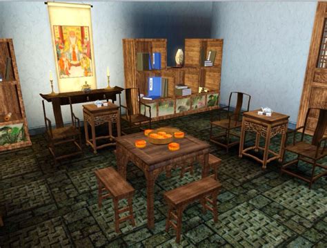 古代房屋 古代背景 古代场景 古风 竹屋 木 堆糖，美图壁纸兴趣社区