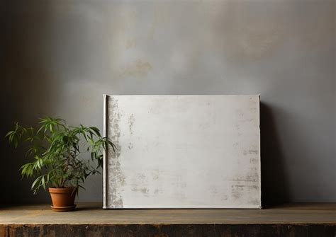 Premium AI Image Clean Slate The Blank White Cover Of An Open Book In