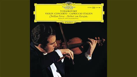 Tchaikovsky Violin Concerto In D Major Op TH II Canzonetta Andante YouTube Music