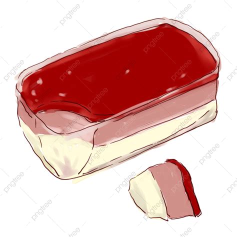 Strawberry Frozen Dessert Png Vector Psd And Clipart With