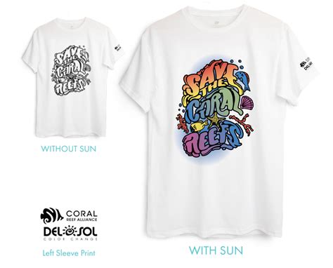 Del Sol Coral Reef Alliance Save The Reefs Shirt