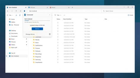 Windows Insiders Can Test Accessing Their Android Phones From File Explorer