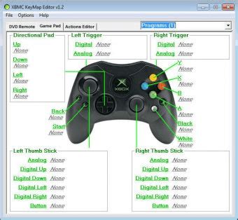 XBMC KeyMap Editor Download Graphical Editor That Configures XBMC S Keymap Xml