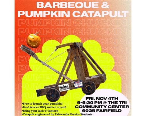 Talawanda Physics Class Hosts Pumpkin Catapult Demonstration Oxford