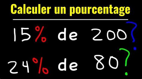 Comment Calculer Un Pourcentage Facilement Lastuce De Prof De Math