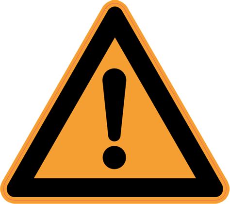 Panneau Danger Attention Autocollants Stickers