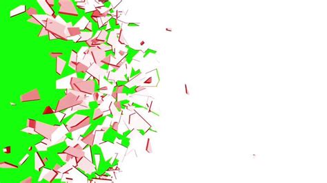 Broken Glass Green Screen Stock Video Footage For Free Download