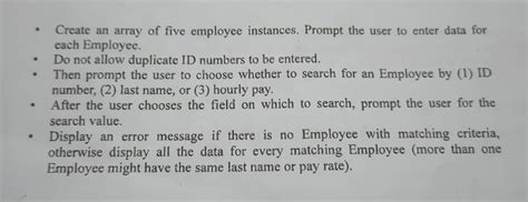 Solved Give A C Code To For The Following Program Create Chegg Com