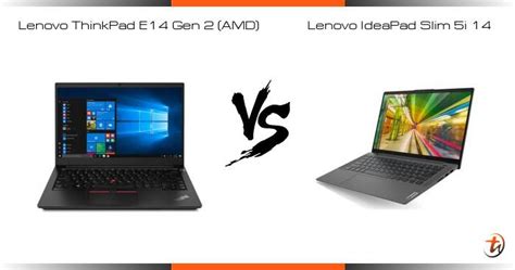 Banding Lenovo Thinkpad E Gen Amd Dan Lenovo Ideapad Slim I Spesifikasi Dan Harga Di