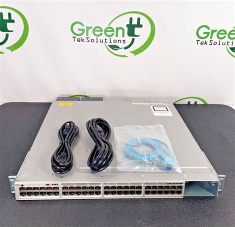Cisco Catalyst Ws C3850 48f E 48 Port Gigabit Poe Switch W 2x Psu Spw Industrial