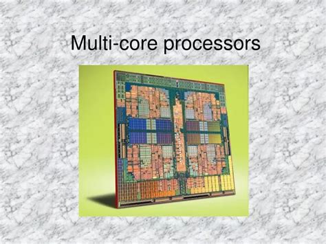 PPT Multi Core Processors PowerPoint Presentation Free Download ID 400117