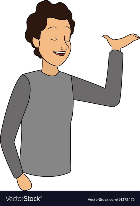 Man Talking Icon Image Royalty Free Vector Image